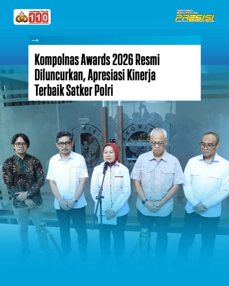 Komisi Kepolisian Nasional (Kompolnas) resmi meluncurkan Kompolnas ...